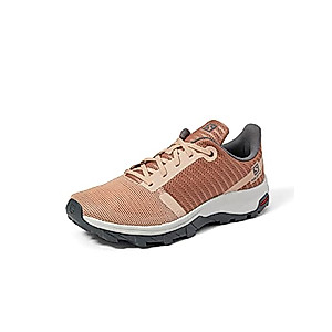 Salomon Outbound Prism Hiking Shoes for Women, Sirocco/Mocha Mousse/Alloy, 9.5