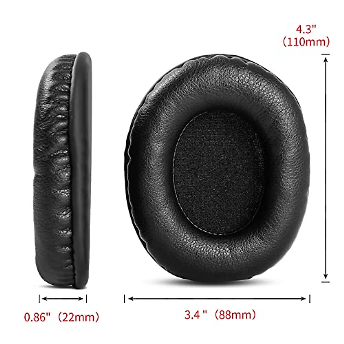 Ear Pads Cushions Covers Replacement Foam Earpads Pillow for Turtle Beach- i30 Beach-i60 Beach i30 i60 Premium Wireless Gaming Headset Headphone
