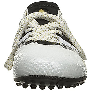 adidas Performance Kids' Ace 16.3 Primemesh Turf Soccer Cleats, White/Black/Metallic Gold, 2.5 M US Little Kid