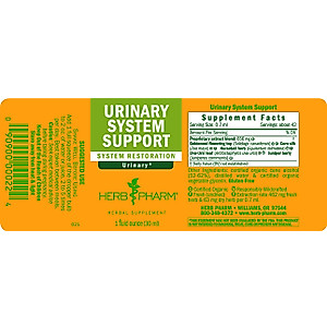 Herb Pharm Urinary System Support Liquid Herbal Formula, 1 Fl Oz