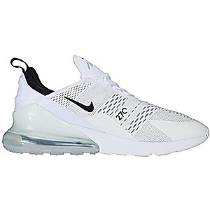 Nike Men's Air Max 270 Shoes, Black/White, 8.5