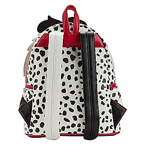Loungefly Disney Villains Scene 101 Dalmatians Cruella Womens Double Strap Shoulder Bag Purse