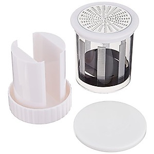 Moha Presto Mill for Chilled Butter, 4" x 3", White