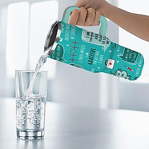 Nurse Gifts for Women Men, 40oz Nursing Tumbler with Nurse Daily Affirmations, Nurses Appreciation Gift, LPN RN Gift for Nurses Practitioner, Nursing Gifts for Birthday School Graduate Christmas