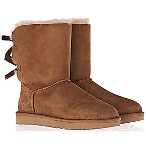UGG Women's Bailey Bow II Boot, Chestnut, 8