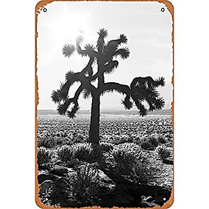 Yzixulet U2 The Joshua Tree Poster Retro Metal Tin Vintage Sign 12 X 8 Inch Home Bar Man Cave Wall Decor