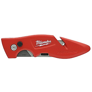 Milwaukee 48-22-1901F Fastback Utility Knife with Wire Stripping Compartment, and Gut Hook (3 Pack of 48-22-1901)
