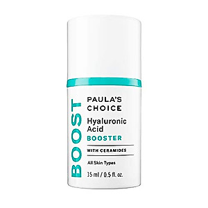 Paula's Choice BOOST Hyaluronic Acid Booster with Ceramides for Lightweight Deep Hydration, Concentrated Serum, 0.5 Ounce