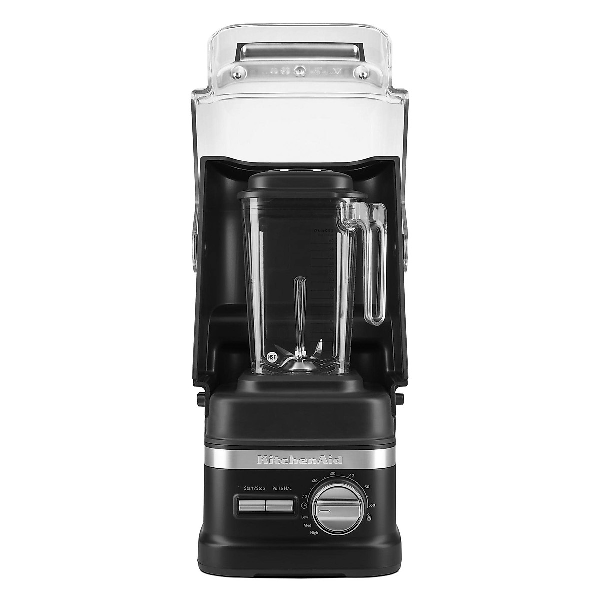 KitchenAid KSBC1B2BM NSF Enclosure Commercial Blender, 60 oz, Matte Black