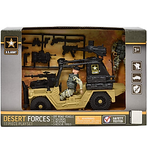US Army Desert Forces 11 Piece Set