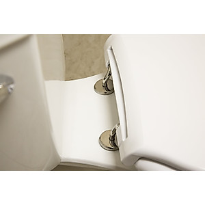 Big John Products 2445646-1W Closed Front with Cover Oversize Toilet Seat, White