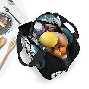 Corpse Bride Lunch Box Travel Bag Reusable Insulated Lunch Bags Picnic Tote Bag