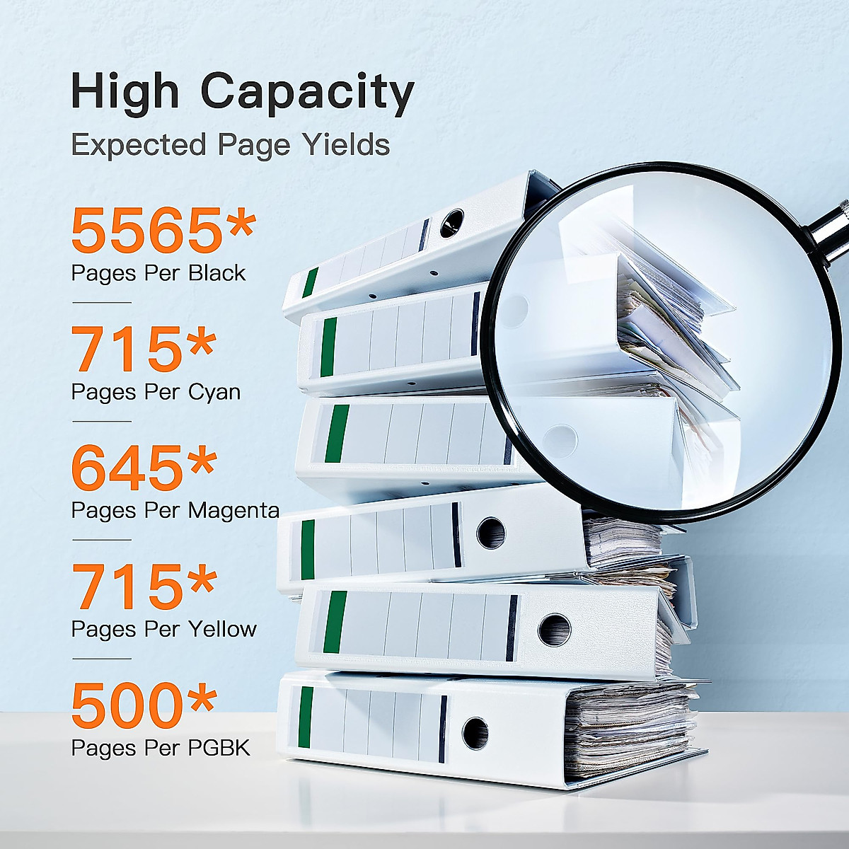 E-Z Ink (TM Compatible Ink Cartridge Replacement for Canon PGI-270XL CLI-271XL PGI 270 XL CLI 271 XL to use with MG6821 TS5020 TS9020 (3 Large Black,3 Small Black,3 Cyan,3 Magenta,3 Yellow) 15 Pack
