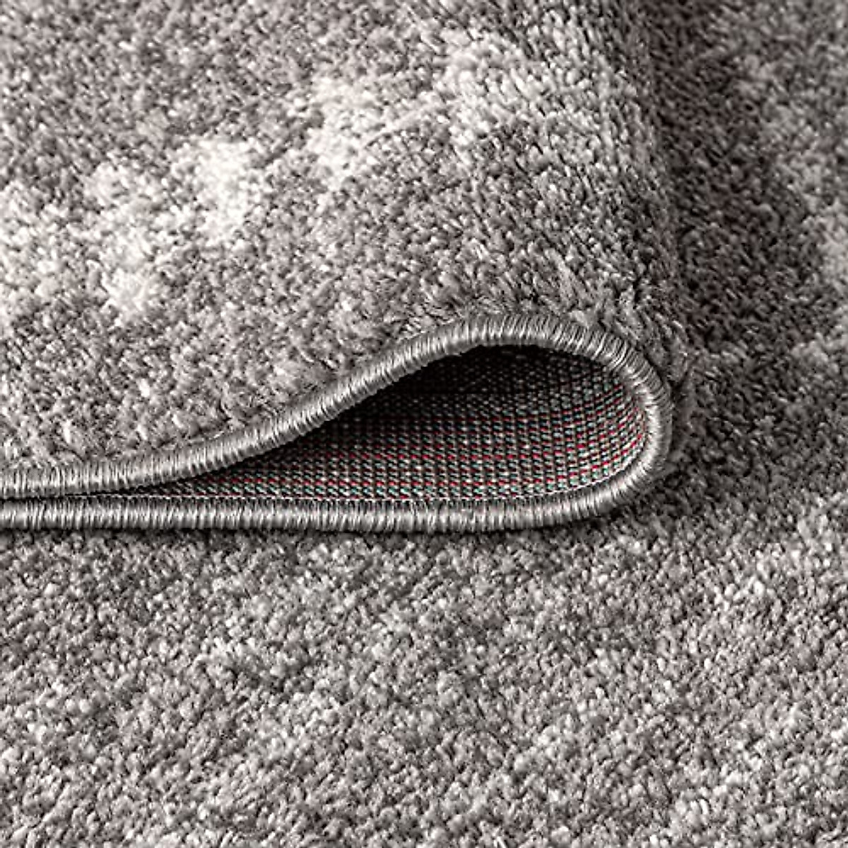 JONATHAN Y MOH203C-8 Zaina Moroccan Beni Souk Indoor Farmhouse Area-Rug Bohemian Minimalistic Geometric Easy-Cleaning Bedroom Kitchen Living Room Non Shedding, 8 X 10, Gray,Cream