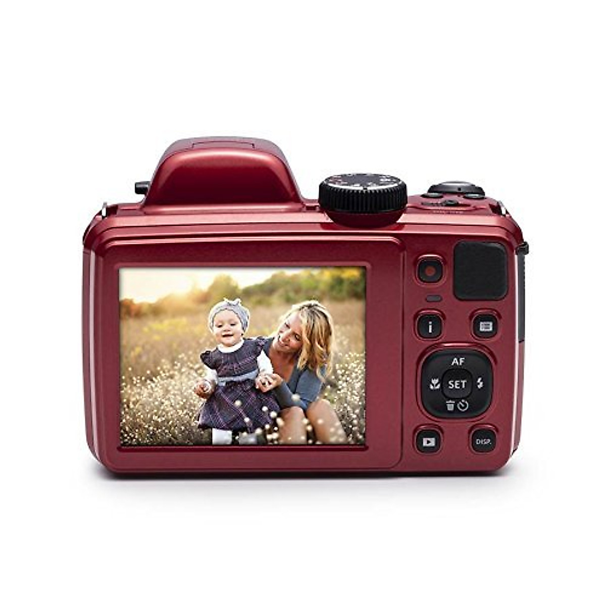 Kodak PIXPRO Astro Zoom AZ421-RD 16MP Digital Camera with 42X Optical Zoom and 3" LCD Screen (Red) (Renewed)