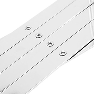 Geuxe 2 Pcs Pot Lid Organizer,Foldable Steel Extended Bowl Sink Plate Stand Holder Drainer Shelf