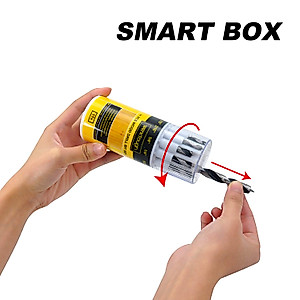 Uniteco Brad Point Wood Drill Bit Set 11-Piece Perfect for DIY Carpenter Woodworking Carving Engraving Drilling E01008