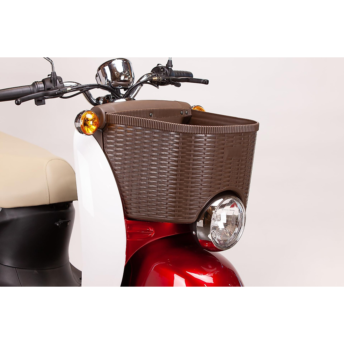 Deluxe Scooters Fully Assembled Sport Adult Mobility Scooter Red