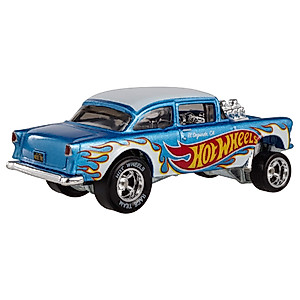 Hot Wheels Premium Collector Vehicle Case for Collectors of All Ages Stores up to 50 cards and includes 1 exclusive vehicle Great Gift Idea