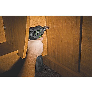 Genesis GCQD38A 3.5 Amp 3/8" Variable Speed Close-Quarter Drill with Non-Slip Grip