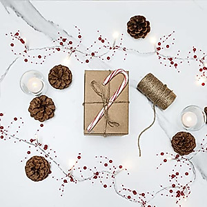 JOYIN 36 Pcs Christmas Brown Kraft Paper Gift Box, 5"x5"x3.5" Present Packaging Wrap Gift Box with Lids for Wedding, Xmas, Holiday, Birthday Party Wrapping Gift-Giving