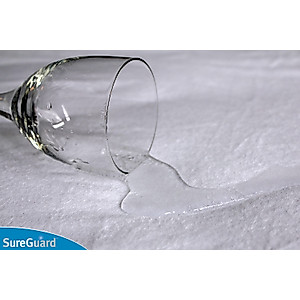 Queen (13-16 in. Deep) SureGuard Mattress Encasement - 100% Waterproof, Bed Bug Proof, Hypoallergenic - Premium Zippered Six-Sided Cover