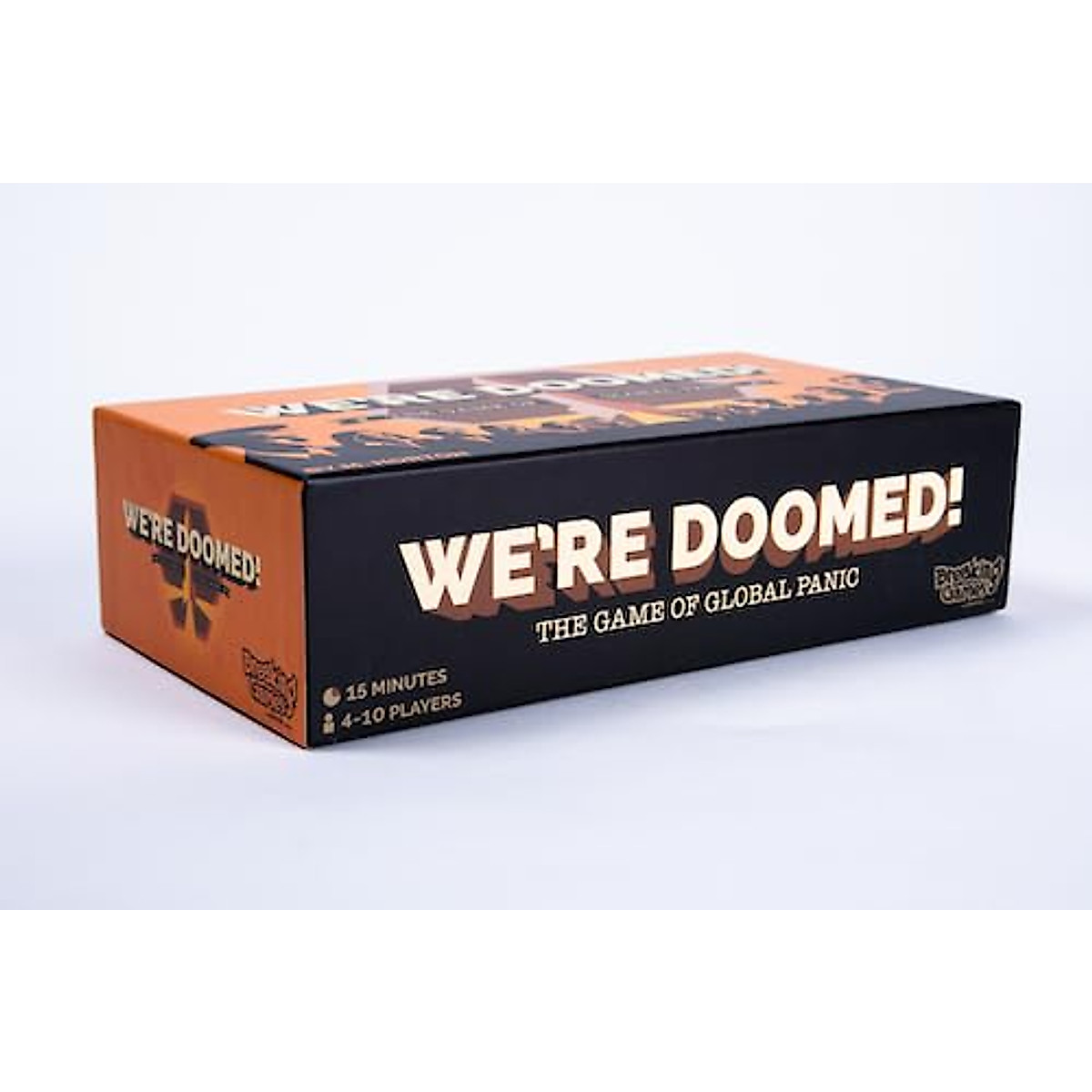We're Doomed! - Apocalypse Survival Board Game - Cooperative Strategy for 4-10 Players - 15-Minute Race to Escape - Ideal for Competitive Game Nights & Group Gatherings