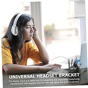 UKCOCO Sturdy and Sturdy Headset Stand Aluminum Alloy Brackets for Gaming Headphones Prevent Scratches