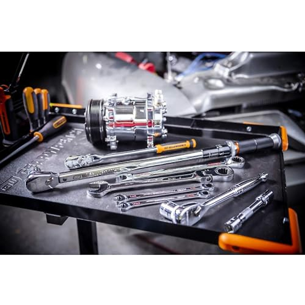 GEARWRENCH Adjustable Height Mobile Work Table 35 To 48" - 83166