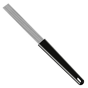 EASTROCK Guiro Scraper Latin Percussion Comb-Style Scraper 12 Inch Professional Scraper Replacement for Various Percussion Instruments