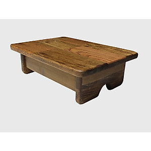 Kirk Rogers Furniture Company Foot Stool One of a Kind Maple Stain (Made in the USA)