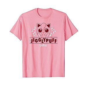 Pokémon - Jigglypuff Music Notes T-Shirt