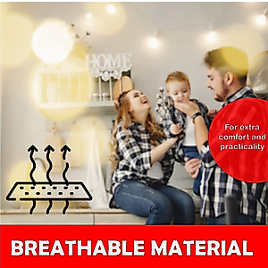 Heat Resistant Oven Mitts - Quilted Kitchen Gloves - Red Heart Design Pattern