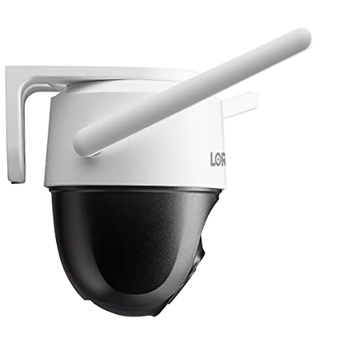 Lorex 2K Pan-Tilt Indoor/Outdoor WiFi Security Camera with 32GB MicroSD Card, Auto-Tracking, Color Night Vision, Person Detection, and Warning Light/Siren