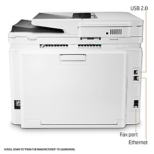 HP Color Laserjet Pro M281cdw Wireless Multifunction Laser Printer (Renewed)