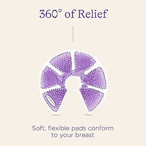 Lansinoh Breast Therapy Packs with Soft Covers, Hot and Cold Breast Pads, Breastfeeding Essentials for Moms, 2 Pack