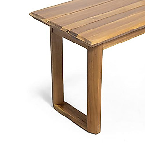 Christopher Knight Home Nibley Dining Bench, Teak
