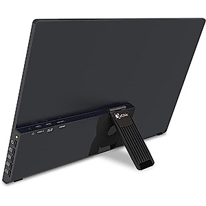 Gechic M161H 16.1"1080P Portable Monitor Rear Port Laptop/Macbook,HDMI USB-C Industrial Frameless Monitor,Vesa Mount Tripod,Eyecare Gaming Xbox/PS5/Switch,Vertical Stacked Dual Screens,Travel Monitor