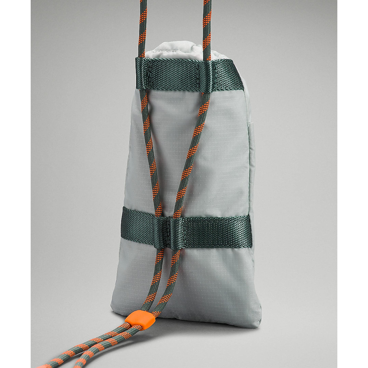 Lululemon Play Forward Crossbody Pouch (Ocean Air/Tidewater Teal/Highlight Orange)