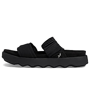 Koolaburra by UGG Women's Tayla Slide Sandal, Black, 7