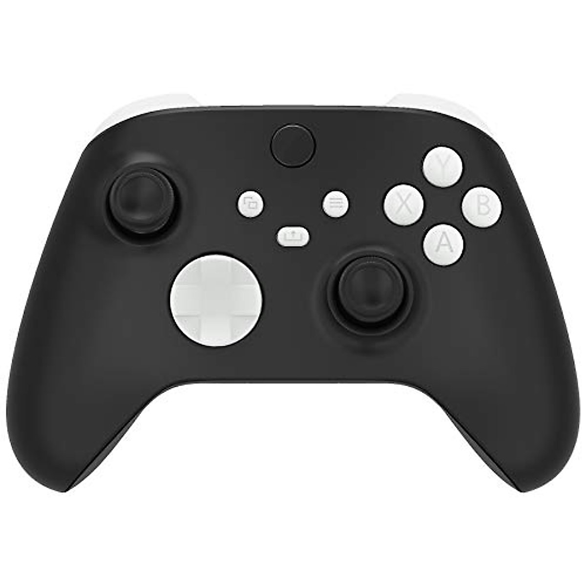 eXtremeRate White Replacement Buttons for Xbox Series S & Xbox Series X Controller, LB RB LT RT Bumpers Triggers D-pad ABXY Start Back Sync Share Keys for Xbox Series X/S Controller