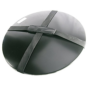 DestinationGear Heininger 5996 Black Fire Pit Cover with Carrying Handle, 19" x 19" x 2"
