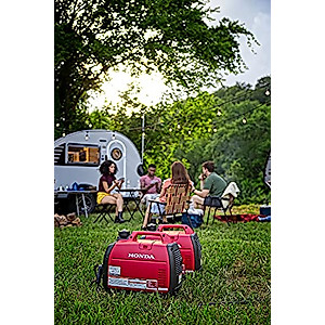 Honda EU2200ITAN1 2200-Watt 120-Volt Companion Super Quiet Portable Inverter Generator with CO-Minder - 49-State