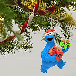 Hallmark Keepsake Christmas Ornament 2021, Sesame Street Cookie Monster