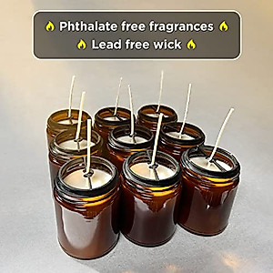 THE BURLAP BAG - Baked Bread - 9oz Soy Candle - smells like warm, yeasty, buttery bread - Handpoured in Austin Texas