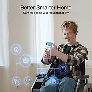 GHome Smart Smart Plug,15A Wi-Fi Plug Compatible with Alexa and Google Home, Mini Outlet Socket Remote Control with Schedule Timer Function, Only for 2.4GHz Network, No Hub Required (4 Pack)