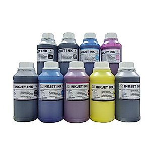 ND R@ 9x250ml Bulk Compatible Pigment Ink for Stylus Pro 3800, 4800, 7800, 9800 (Includes Matte Black)