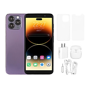 Zopsc Unlocked Cell Phones, Ultra Thin 6.1inch 1440x3040 Resolution 16MP 8MP Smartphone for11.0 (US Plug)