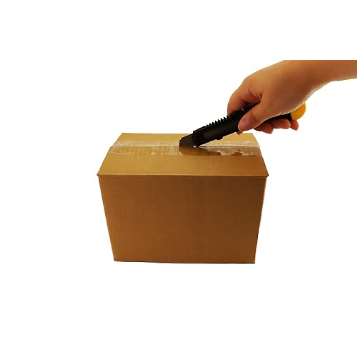 100 Bulk Utility Knives Box Cutters Snap Off Blades Black