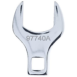 Sunex 97740A 1/2" Dr. 1-1/4" Jumbo Crowfoot Wrench CRV, Alloy Steel